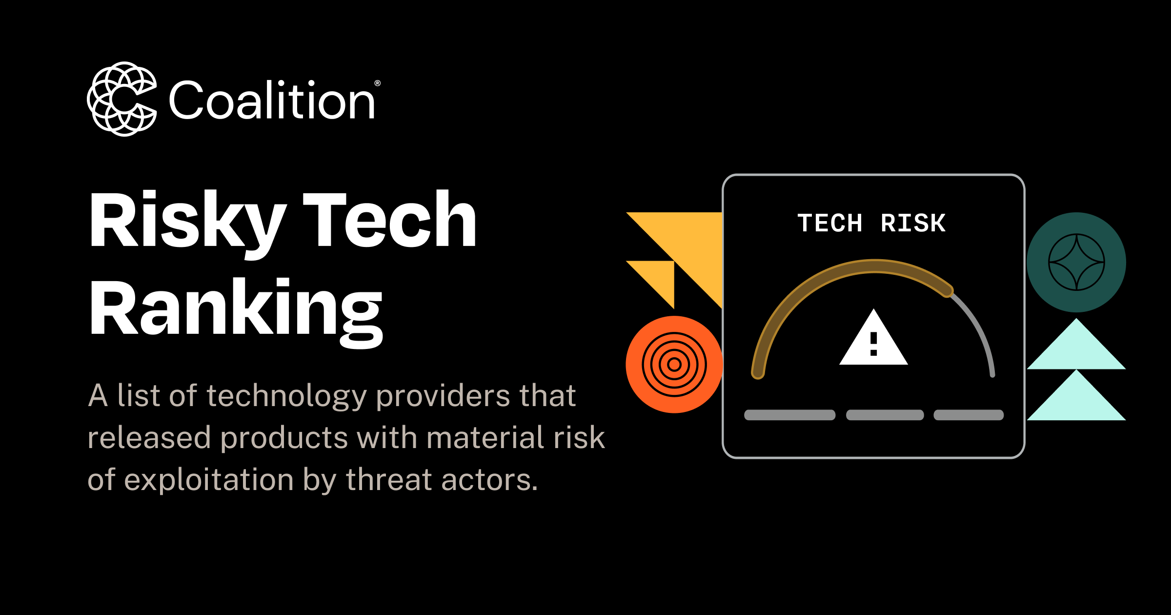 Why We Built This: Risky Tech Ranking | Coalition